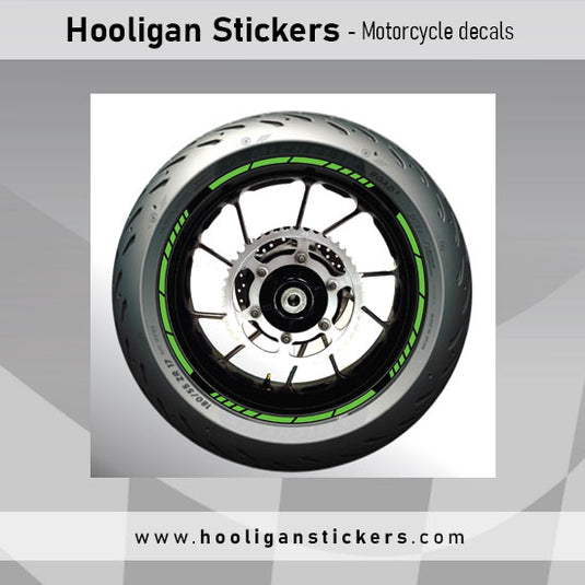 Unbranded wheel rim decals for motorcycle with 17 inch rims – Hooligan ...
