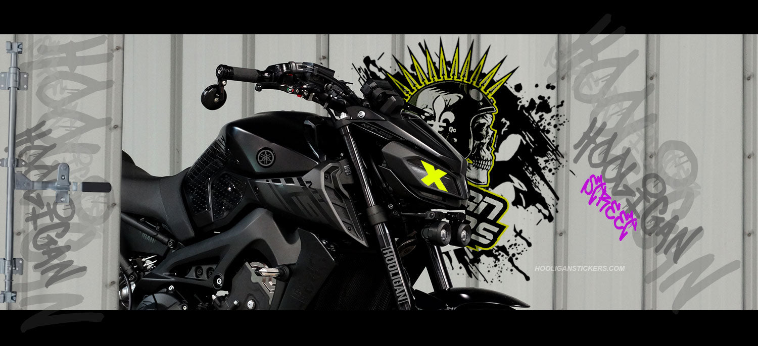 Motorcycle stickers, decals & graphics – Hooligan Stickers