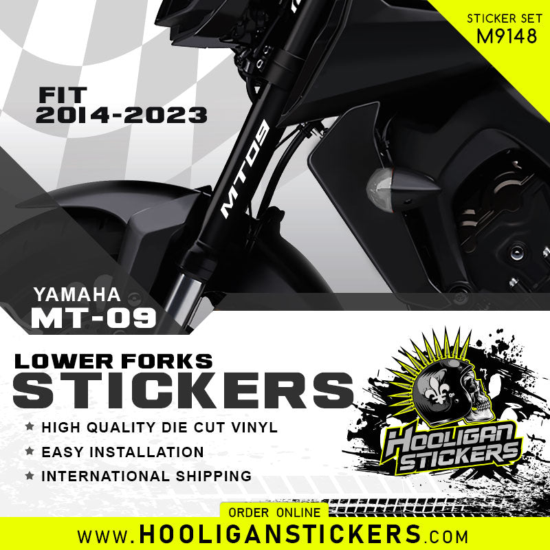 Motorcycle fork stickers for Yamaha, Suzuki, Honda, and Kawasaki ...