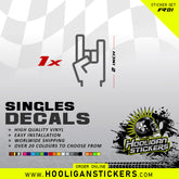 Motorcycle stickers, decals & graphics – Hooligan Stickers