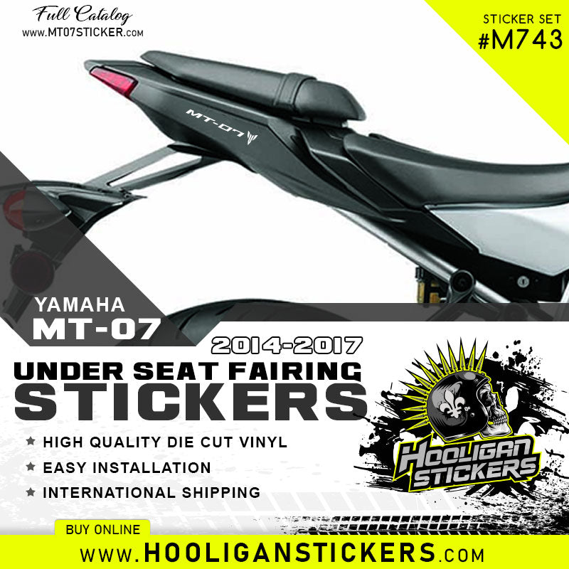 MT-07 stickers the largest selection of Yamaha MT07 decals on the web ...