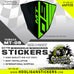 Yamaha MT-09 GYTR custom Windshield sticker [M908] – Hooligan Stickers