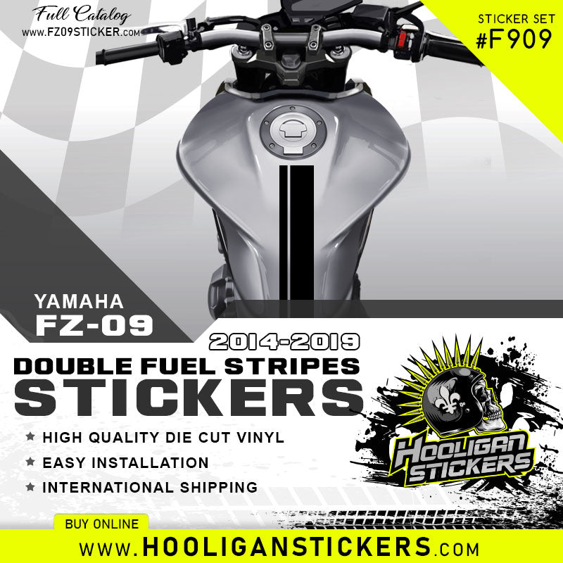 Motorcycle fuel tank stickers for Yamaha MT series – Hooligan Stickers