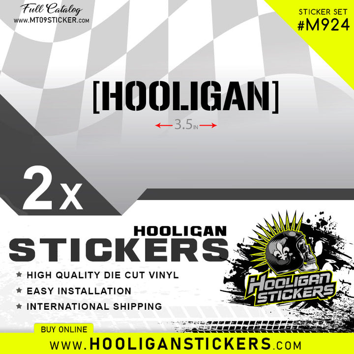 Villain and hooligan decals top quality vinyl stickers – Hooligan Stickers