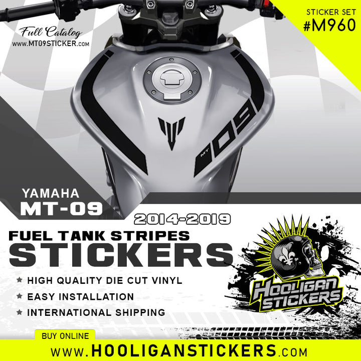 Find the Perfect MT-09 Graphics: Decals, Stickers, and Kits – Hooligan ...