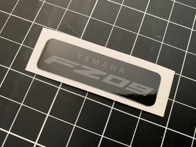 Yamaha FZ-09 printed peel and stick handle bar sticker – Hooligan Stickers