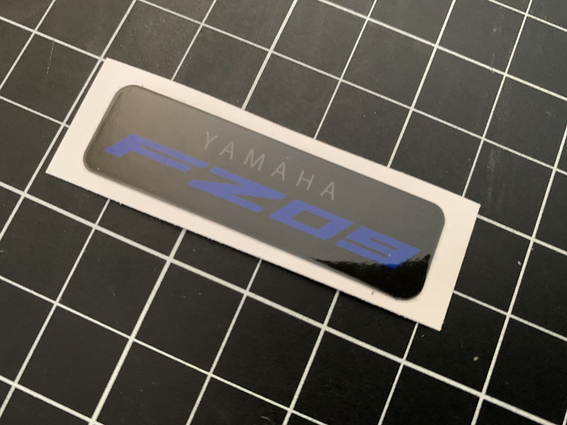 Yamaha FZ-09 printed peel and stick handle bar sticker – Hooligan Stickers